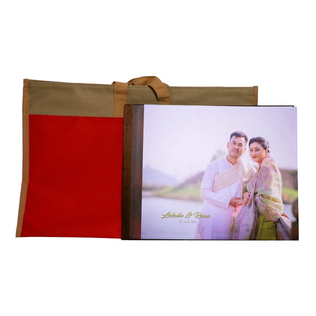 Hard Cover Album With Bag - Album Delhi